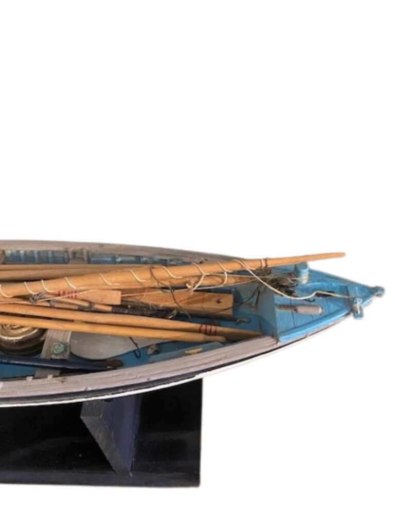 Vintage Scale Model of a Fully Fitted Whale Boat, circa 1950s ...